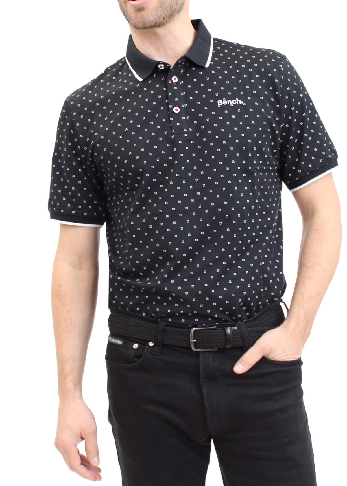 BENCH Black Polo – Roadrunner Jeans Apparel