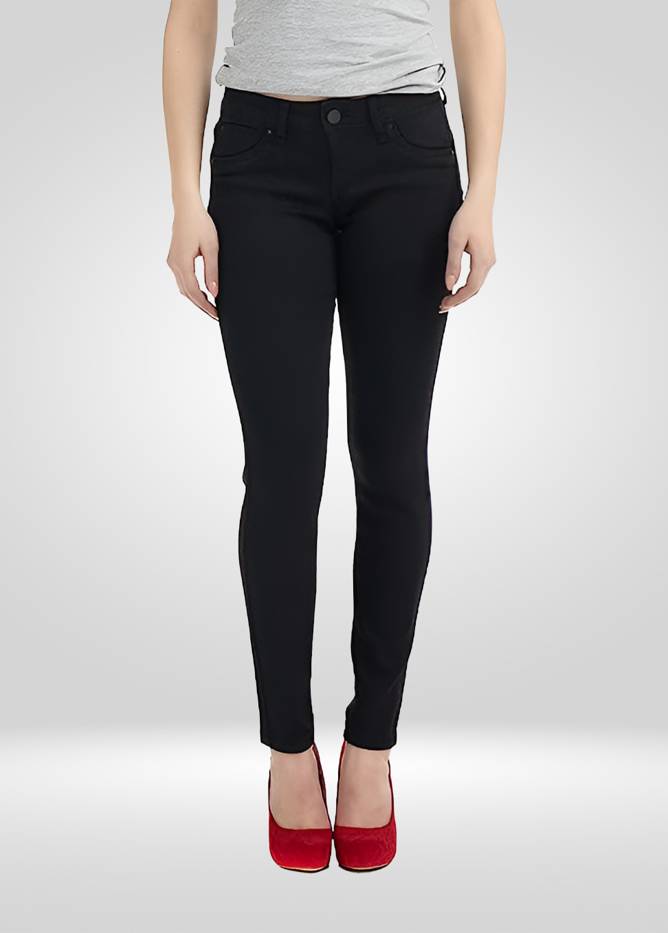Mid Rise Stretch Denim Skinny Leg Jean – Roadrunner Jeans Apparel